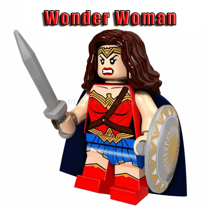 Wonder Woman Set DC Movie Super Heroes Ares Batman Building Blocks ...