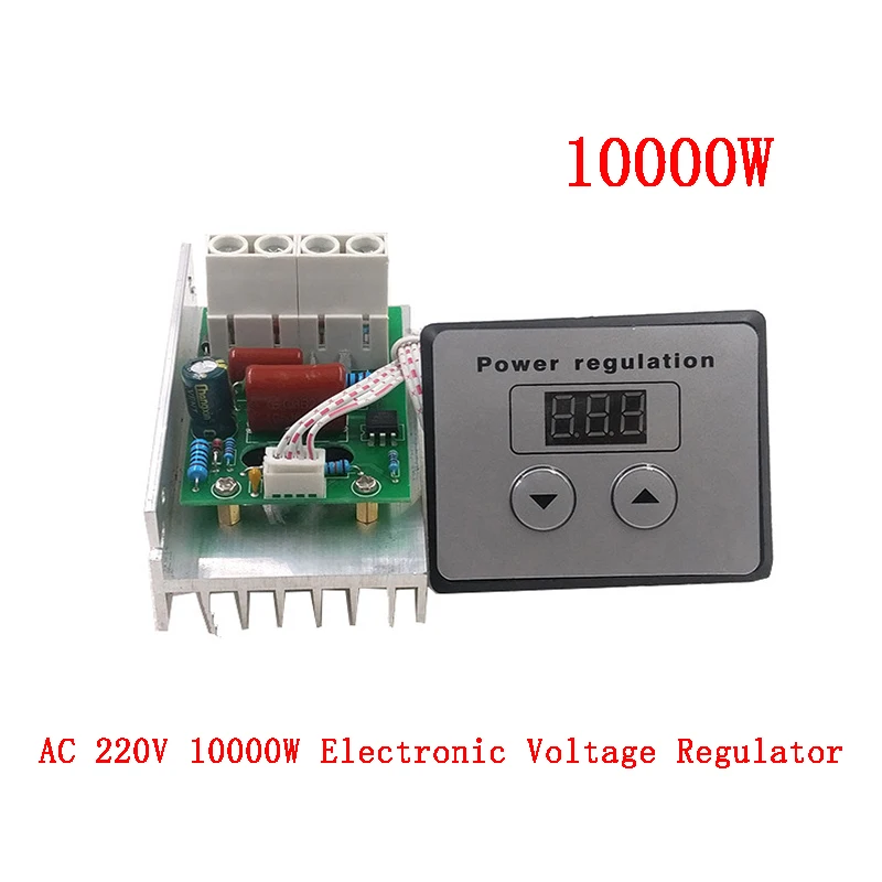 AC-220V-10000W-80A-Digital-Control-SCR-Electronic-Voltage-Regulator ...