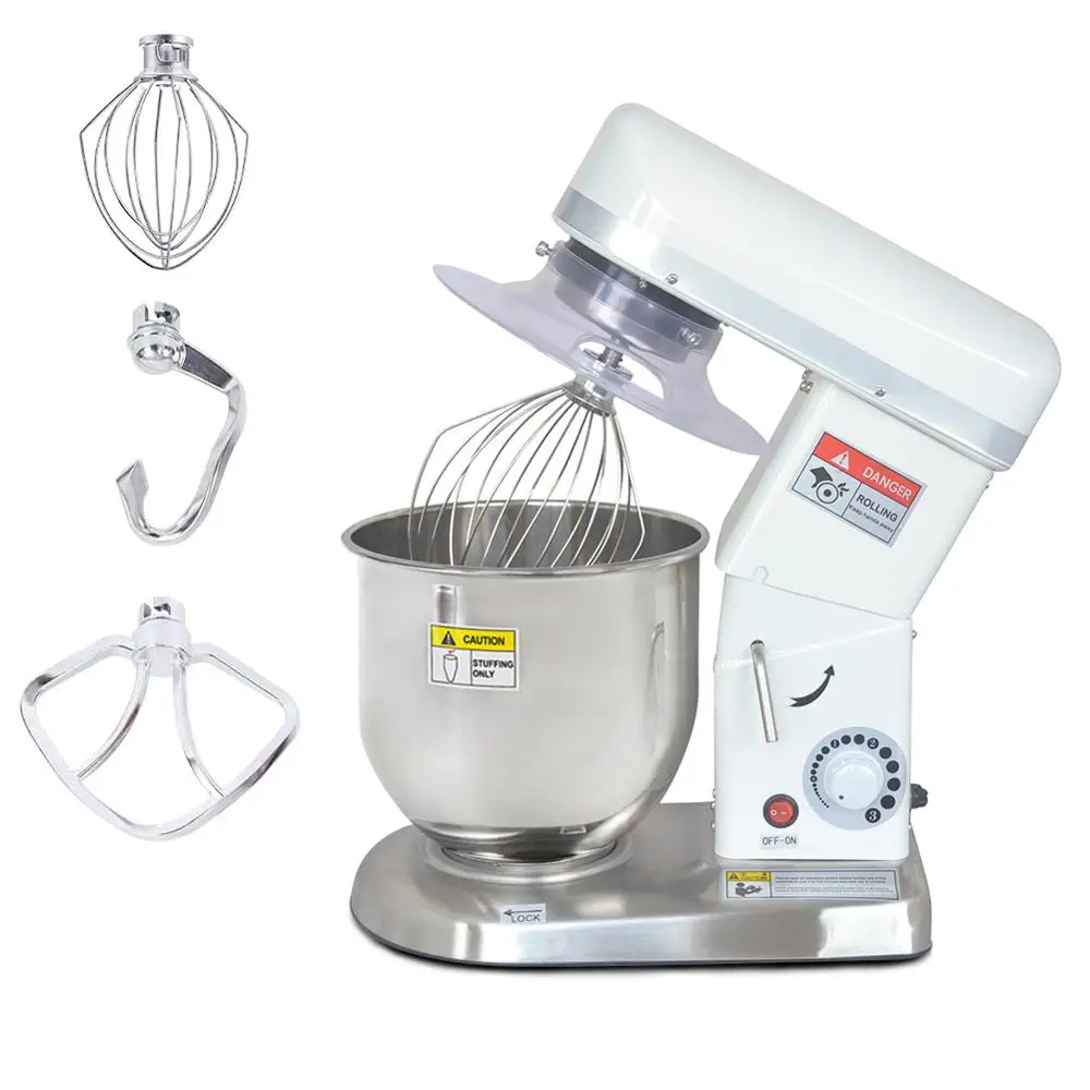 7L Electric Food Mixer 3speed Food Processor Kitchen Machine Cream Egg ...