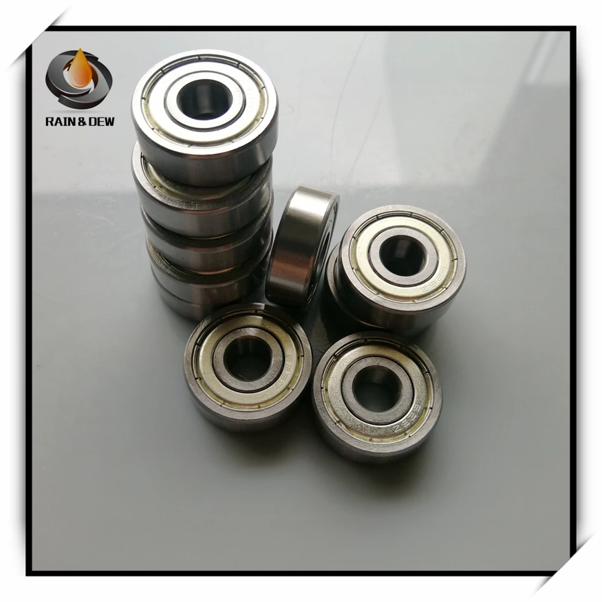 10Pcs 628ZZ Bearing ABEC 7 8x24x8 mm Miniature 628Z Ball Bearings 628 ...