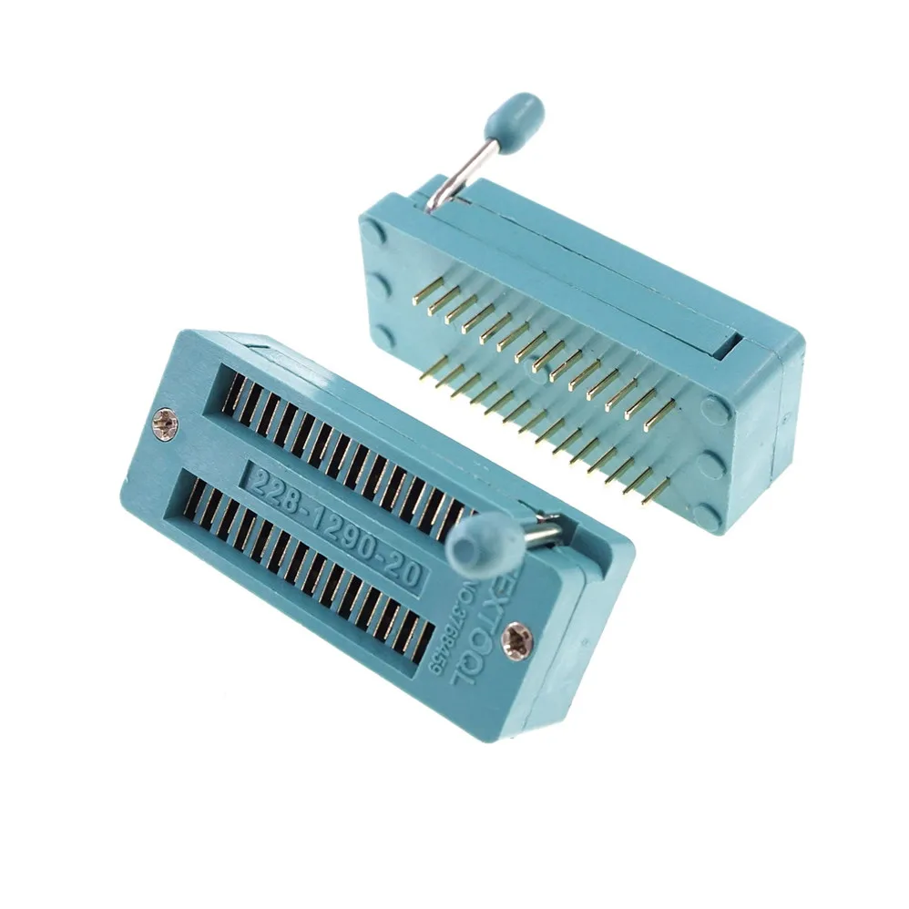 2-pcs-Test-Tool-IC-DIP-ZIF-ZIP-Socket-28-Pin-Pitch-2-0-mm-Press.jpg