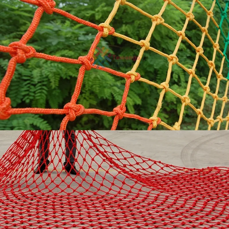 Dia4mm Grid 8CM/10CM Nylon Rope Stairs Net Home Outdoor Balcony ...