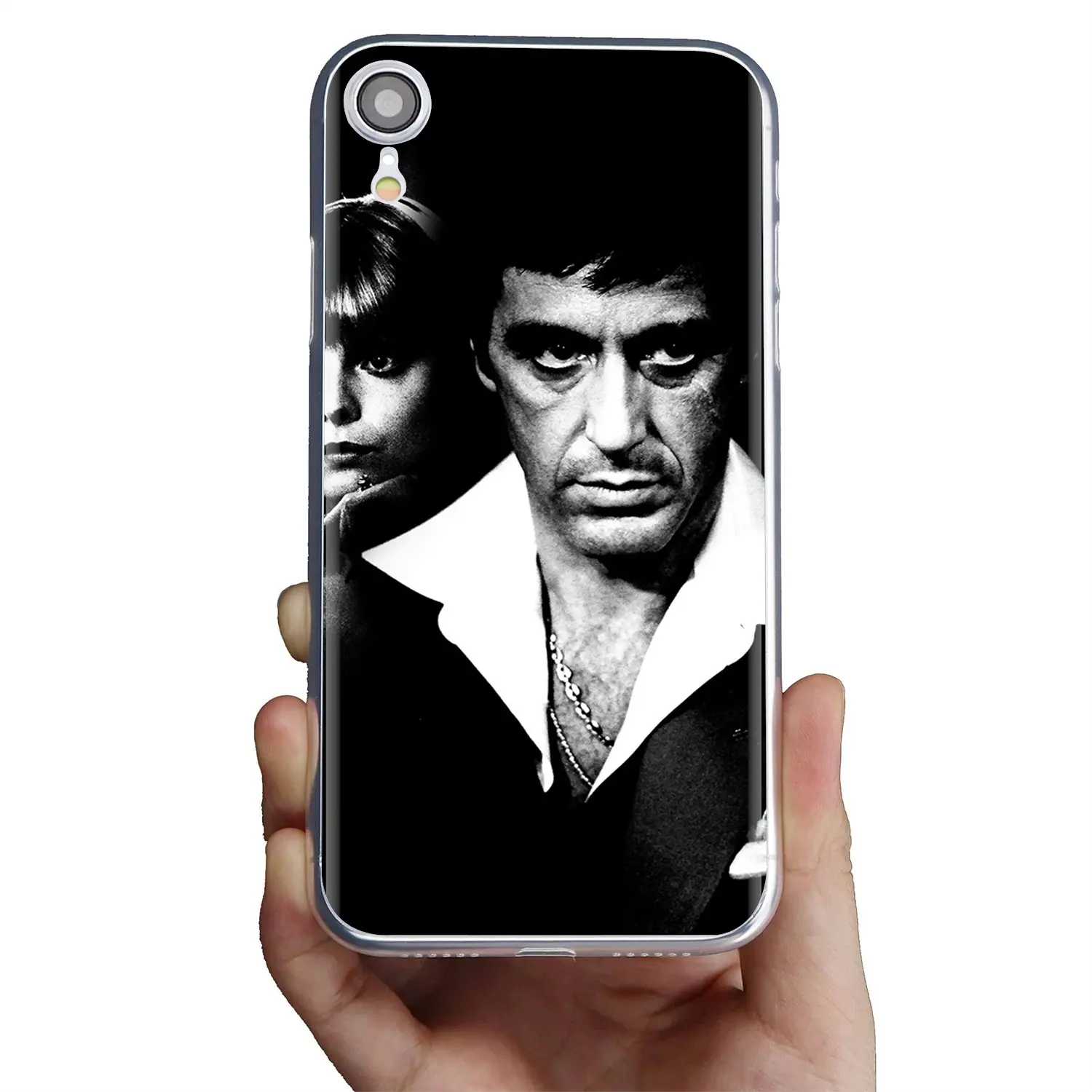Filme scarface tony montana atacado silicone caso de telefone para ...