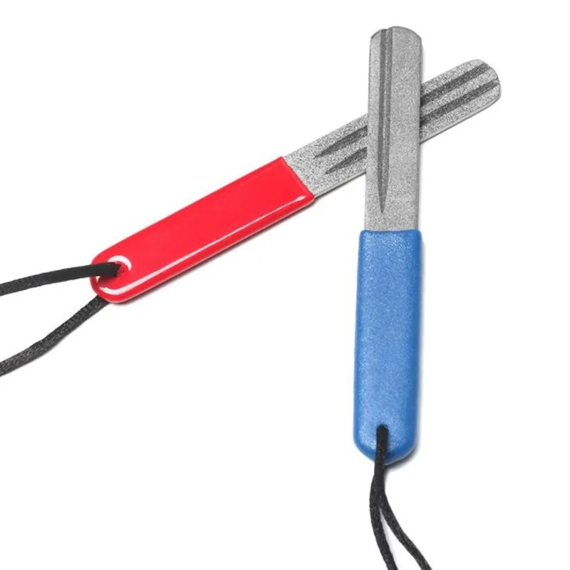 1pcs Portable Outdoor Double Groove Fishing Hooks Sharpening Hone New ...