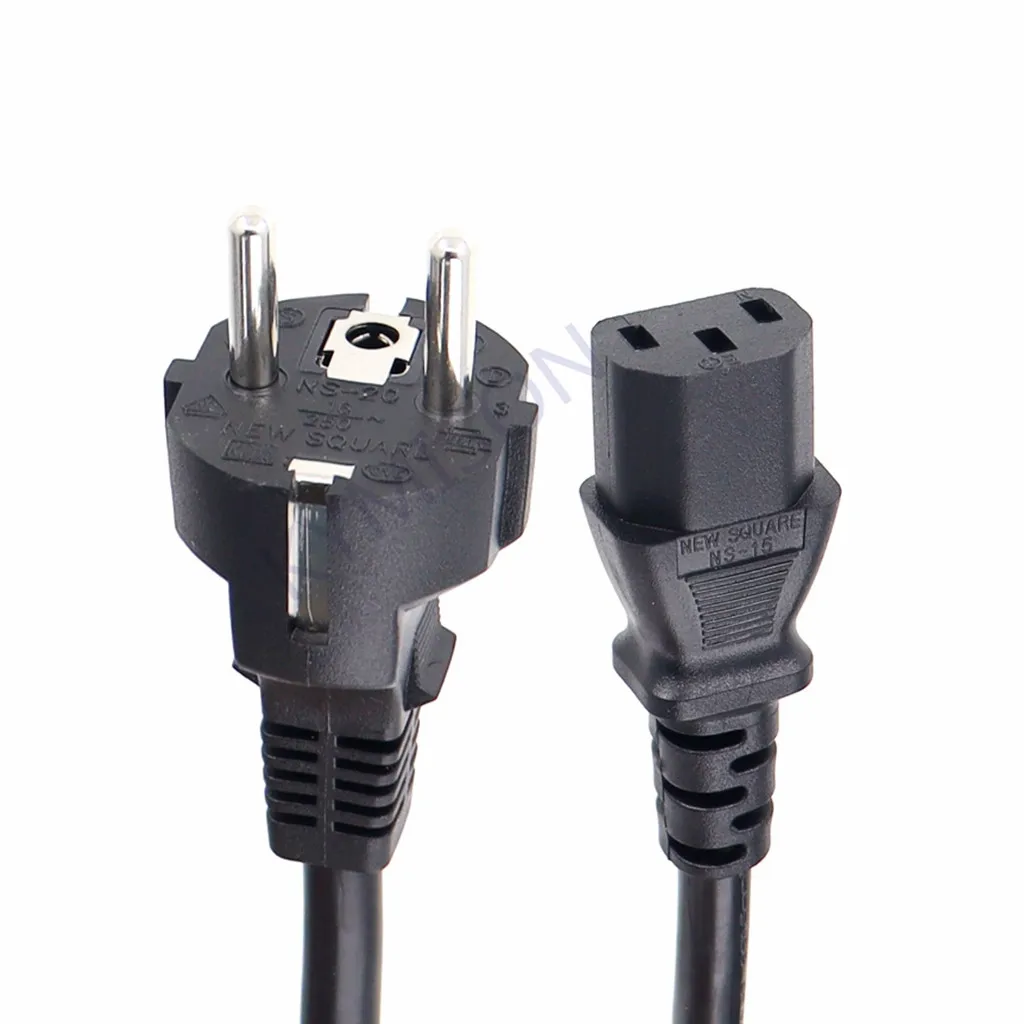 High quality EU Power mains Cable European plug Germany, France to IEC ...