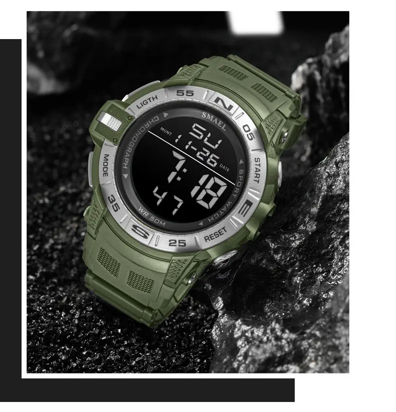This Sport Watches with Big dial LED Display ,which could see the ...