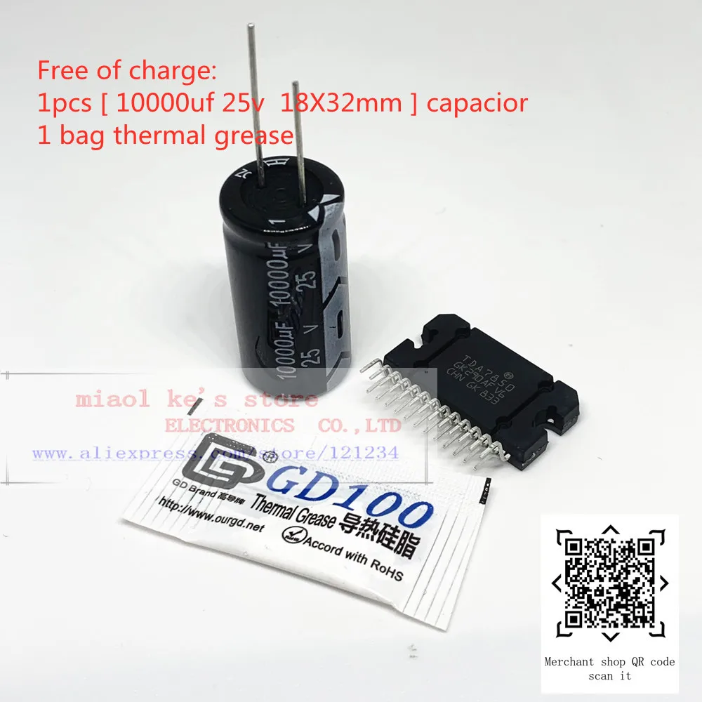 100%new Original: Tda7850 ( 4x50w ), 1pcs Zip-25 Tda 7850 Gift: ( 1pcs ...