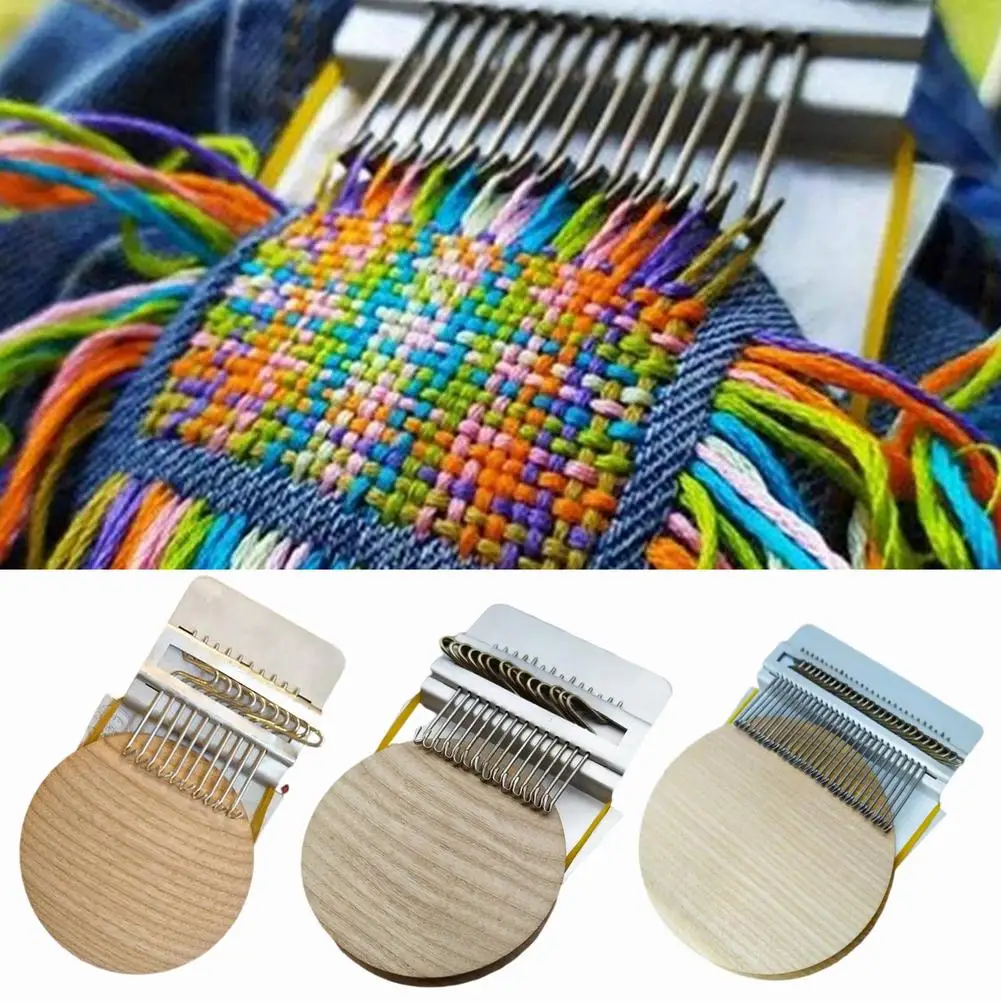 Small-Weave-Tool-Knitted-Board-Portable-Darning-Machine-Cloth-Repair ...