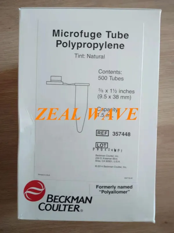 Tubes à Centrifuger Beckman Coulter - 13,5 Ml, Polypropylène, 16x76 Mm ...