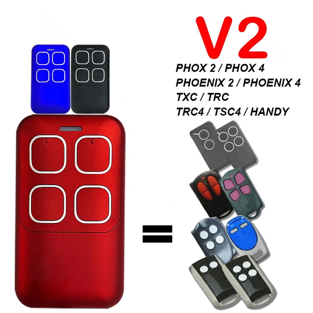 V2 Remote Control V2 PHOX2 PHOX4 PHOENIX2 PHOENIX4 TXC TRC TRC4 TSC4 ...