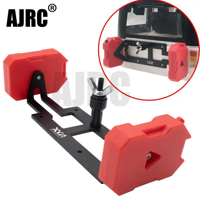 Metal Spare Tire Rack with ABS Fuel Tank Simulation for RC Crawler Car ...