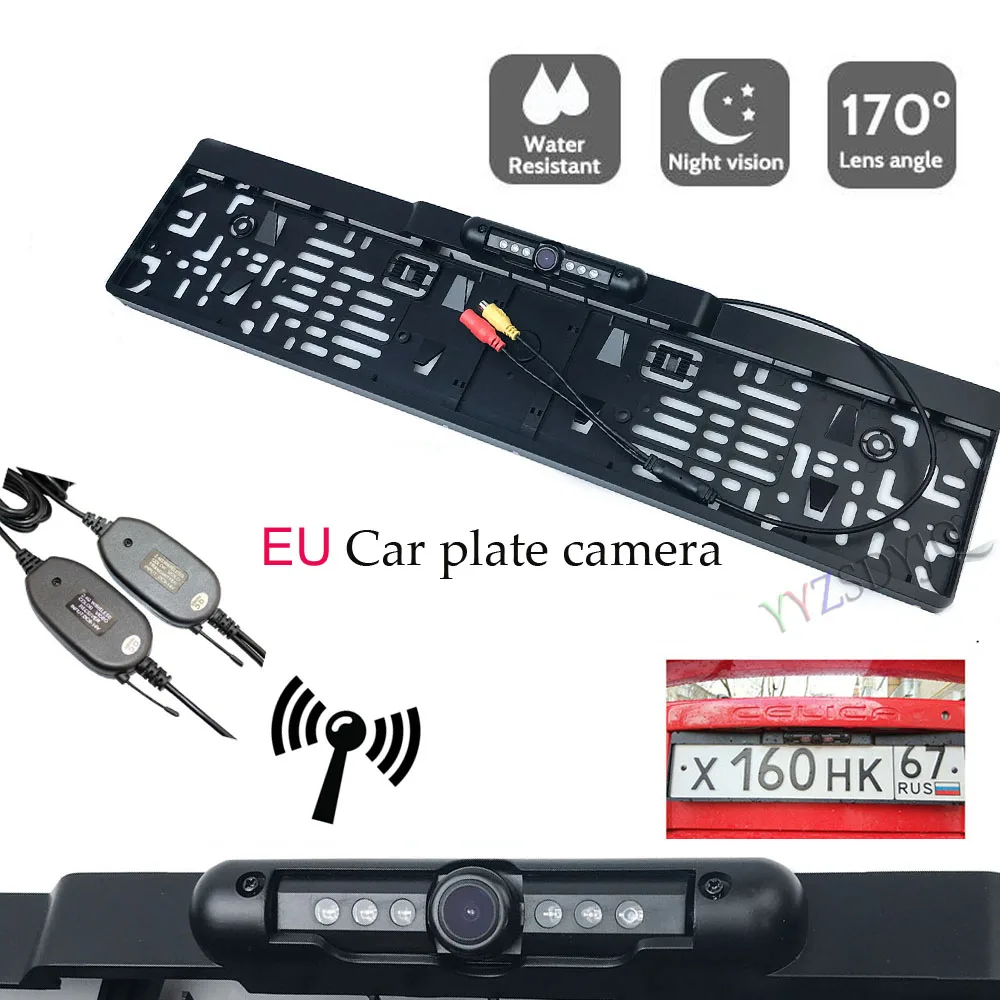 Nieuwe Collectie Wirless Euro Auto Nummerplaat Frame Houder ...