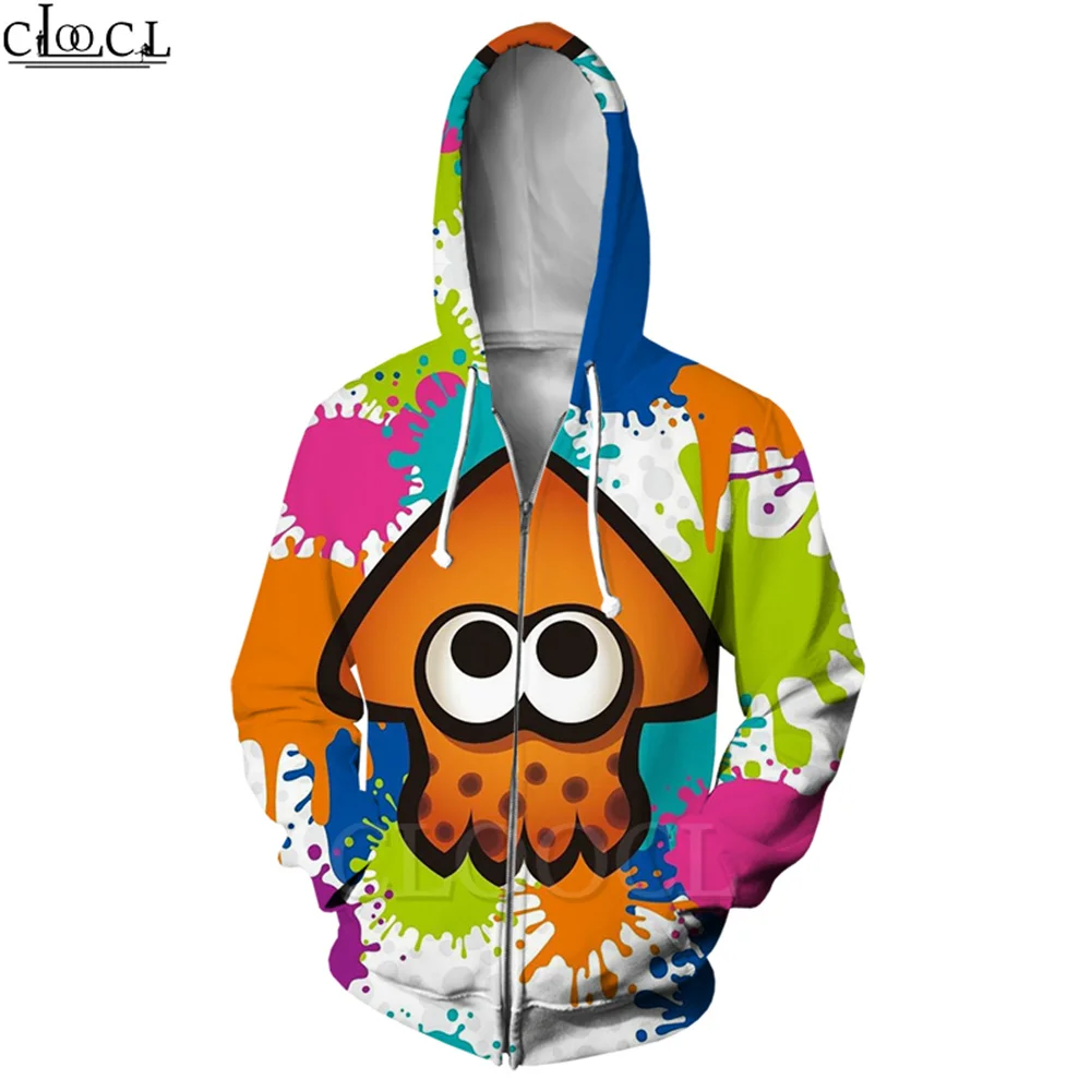 Kids-Game-Splatoon-2-Men-Women-3D-Print-Colorful-Octopus-Casual-Hoodie ...