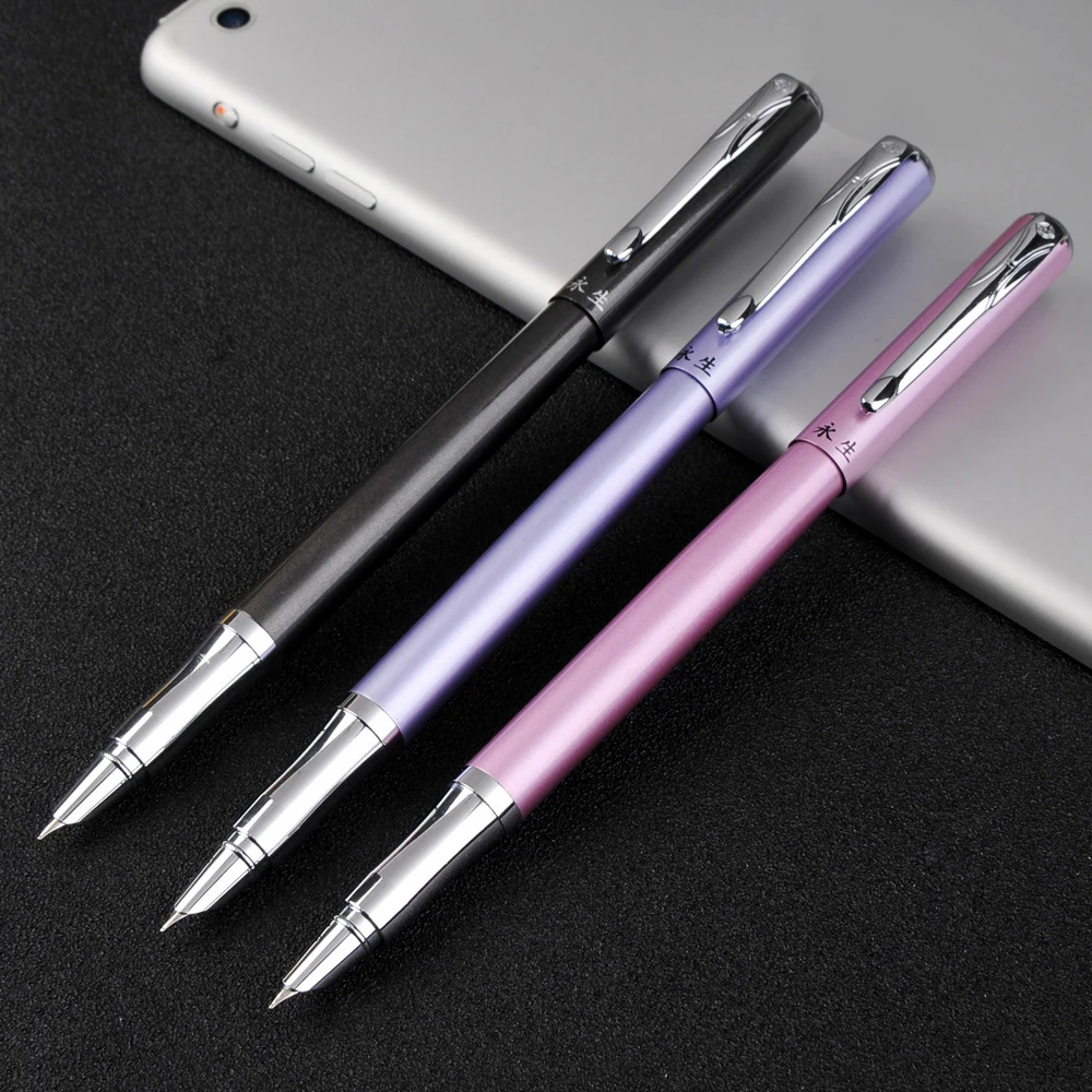 Wingsung Quality 0.38mm Extra Fine Nib Fountain Pen For Finance Metal ...