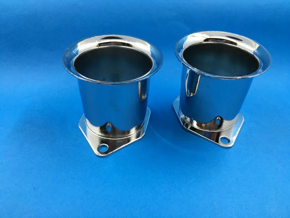 New Velocity Stacks 2 1/4" 40mm Or 44mm 48mm IDF for EMPI/WEBER pair