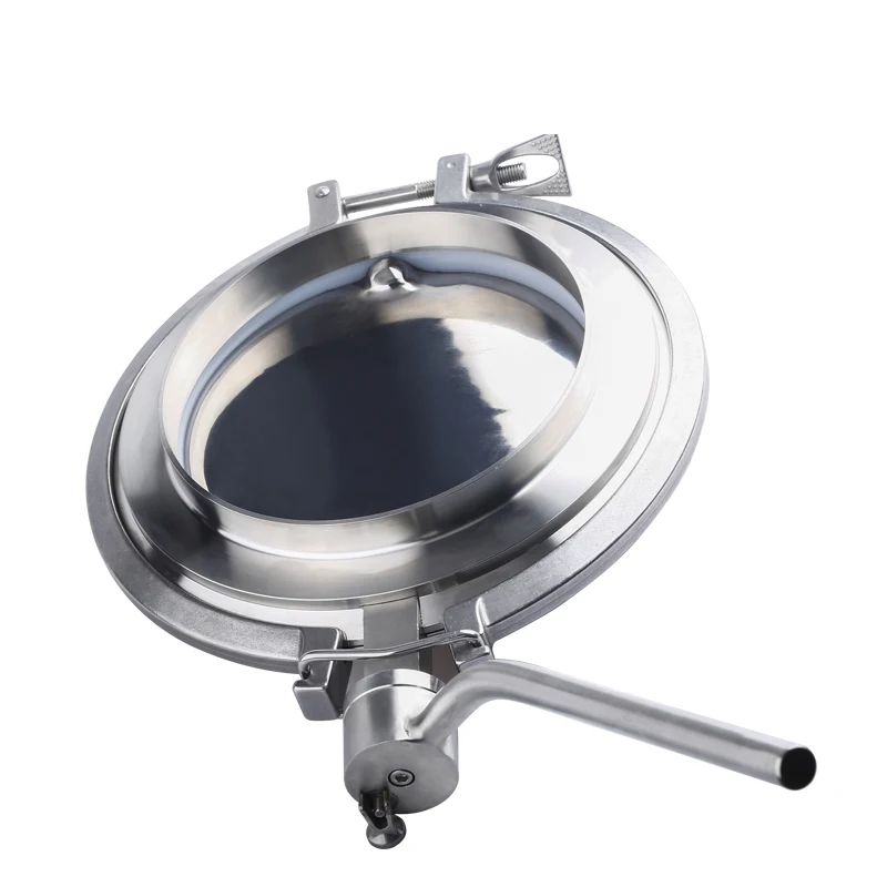 Powder Butterfly Valve Sus304 Hygienic Manual Stainless Steel Pneumatic ...