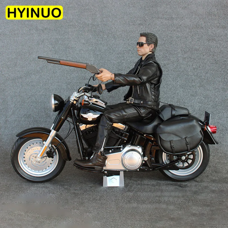 1-6-Scale-Terminator-T-800-Double-traction-cool-Motorcycle-3-Colors ...