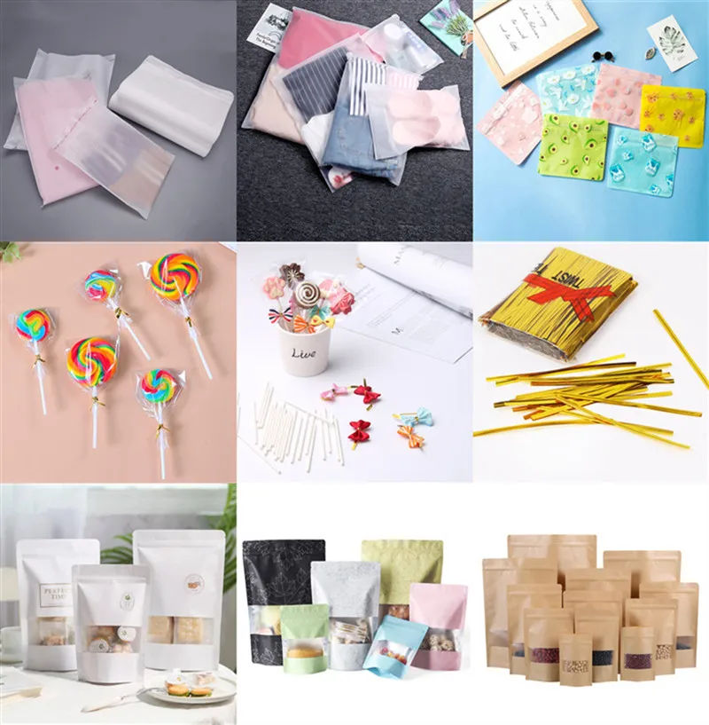 1 10x15cm LBSISI Life-Sachet OPP Transparent en Cellophane pour Bonbons ...
