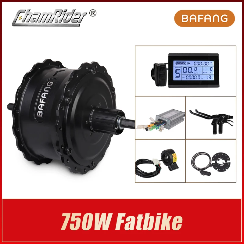 Bafang 750w Fat Bike Motor Kit 350w Snow Bike Kit 48v Electric Bike ...