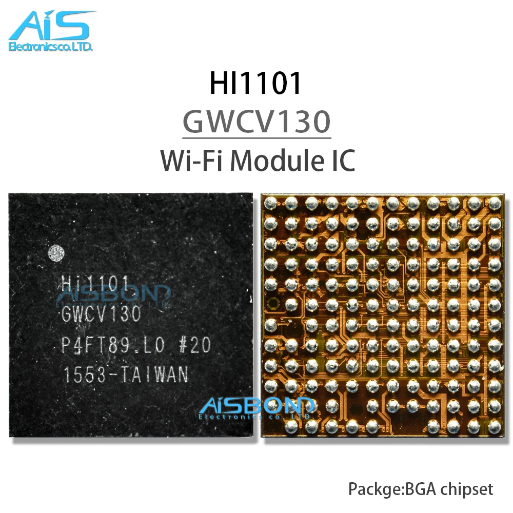 2pcs/lot New original Hi1101 GWCV130 For Huawei P8 Lite Wifi module ic chip
