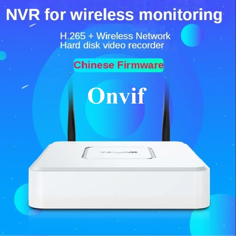 300Mbps Wireless NVR 6 CH Channels CCTV Digital Network Video Recorder ...