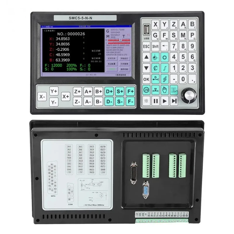 Free Ship Cnc 5 Axis 500khz Stand Alone Motion Controller Offline ...