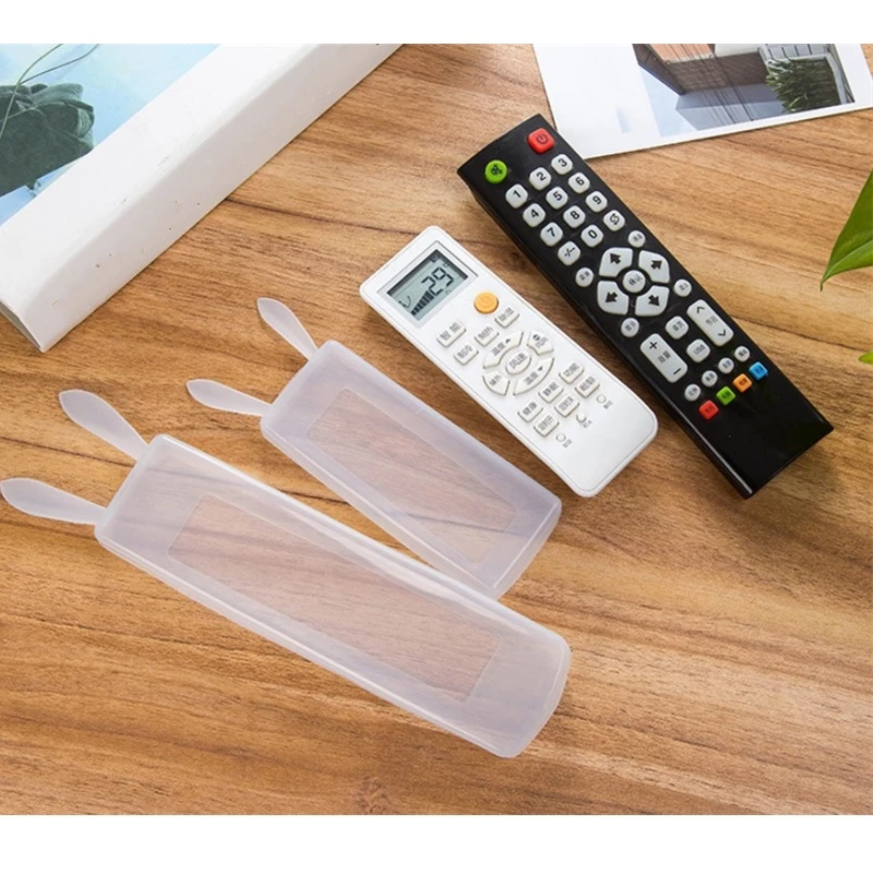 Rabbit Ear Remote Control Cover Silicone Transparent TV Cute Remote ...