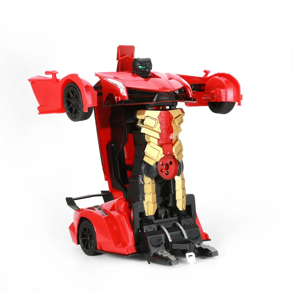 RC Transformer 2 in 1 RC Car Driving Sports Drive Transformation Robots ...