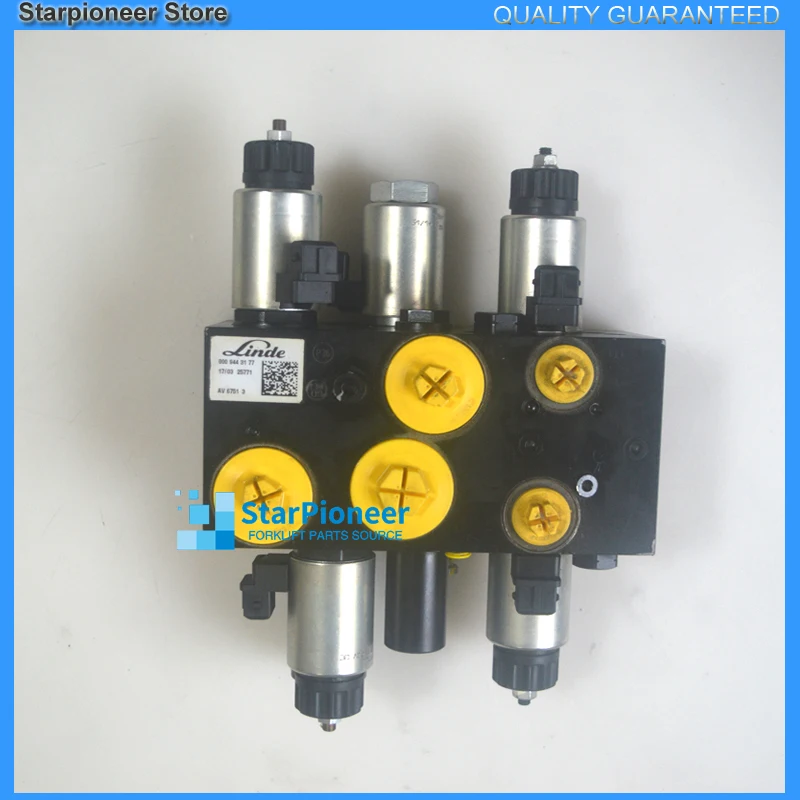 for-Linde-Forklift-parts-hydraulic-control-valve-2-lever-0009443177 ...