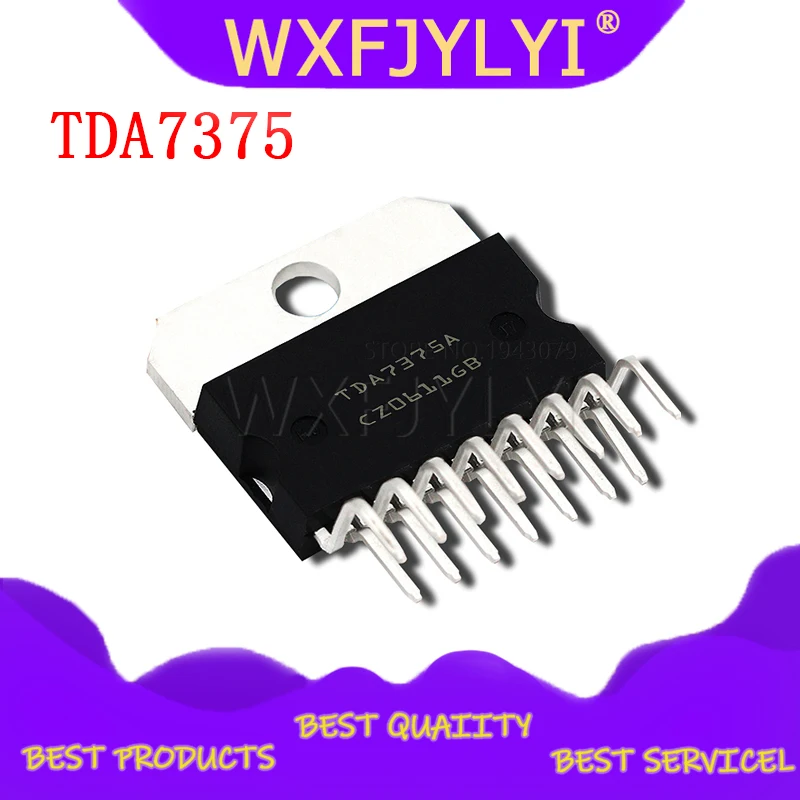 1PCS TDA7375 TDA7375A ZIP15 2X37W dual/four channel power amplifier car ...