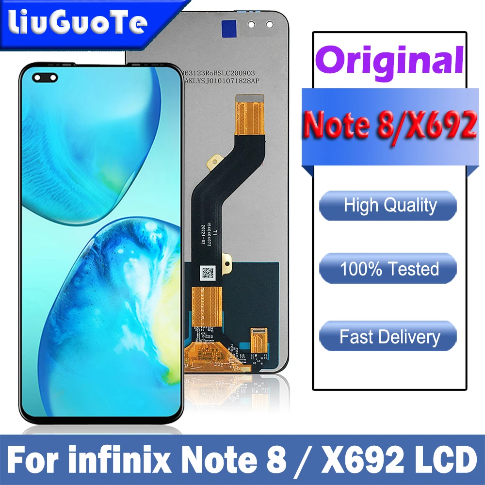 100-Original-Tested-LCD-Display-Replacement-For-Infinix-Note-8-X692-LCD ...