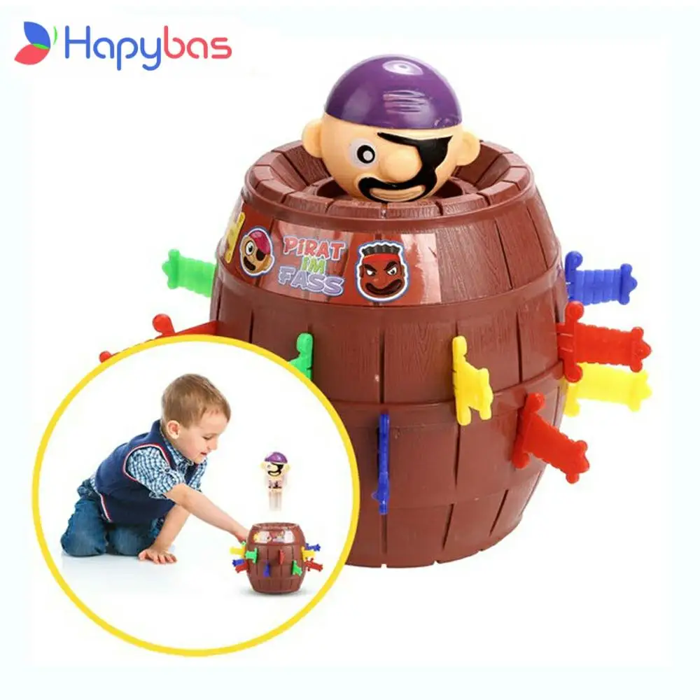 Pirate Barrel Game Novelty Kids Children Funny Lucky Game Gadget Jokes ...