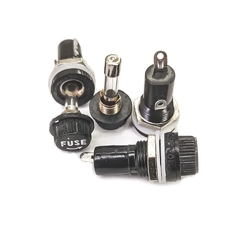 5x20mm 0.1A 30A F2AL 2.5A 250V Fast Quick Blow Fuses 5x20 Black ...