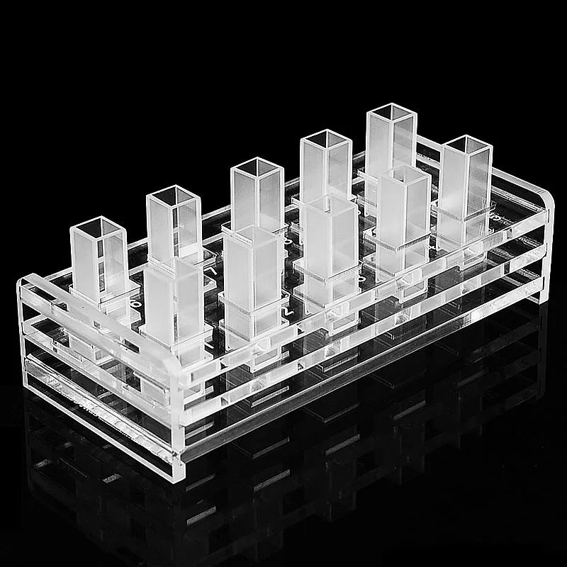 Plexiglass-Cuvette-Stand-Universal-Trasparent-Cuvette-Rack-Suitable-For ...
