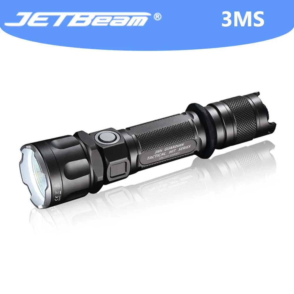 JETBEAM 3MS Tactical Flashlight High Power Led Flashlight 2000 Lumens ...