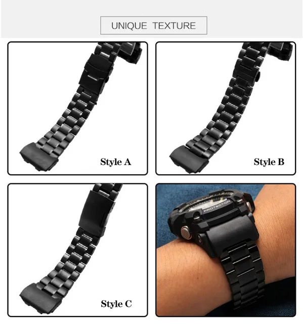 Stainless Steel Watch Band Adapter For CASIO G-Shock