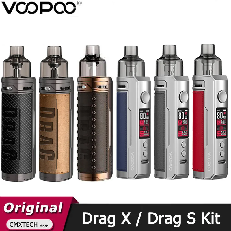 VOOPOO Kit de vapeo Drag X Pod Mod, 80W, 4,5 ml, Cartucho GENE.TT VS ...