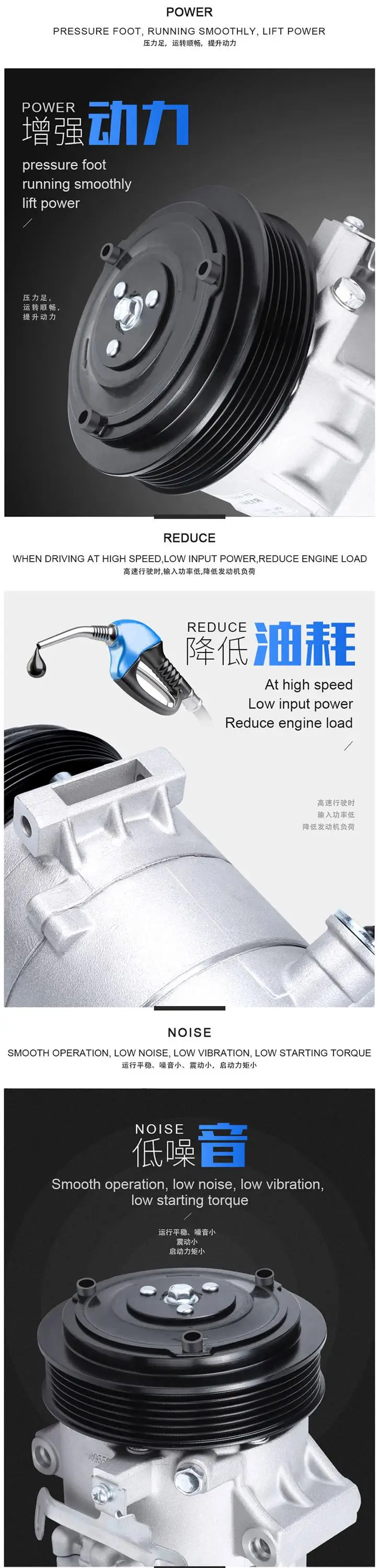 Компрессор кондиционера для Mercedes Benz Sprinter W906 A0022307211 ...