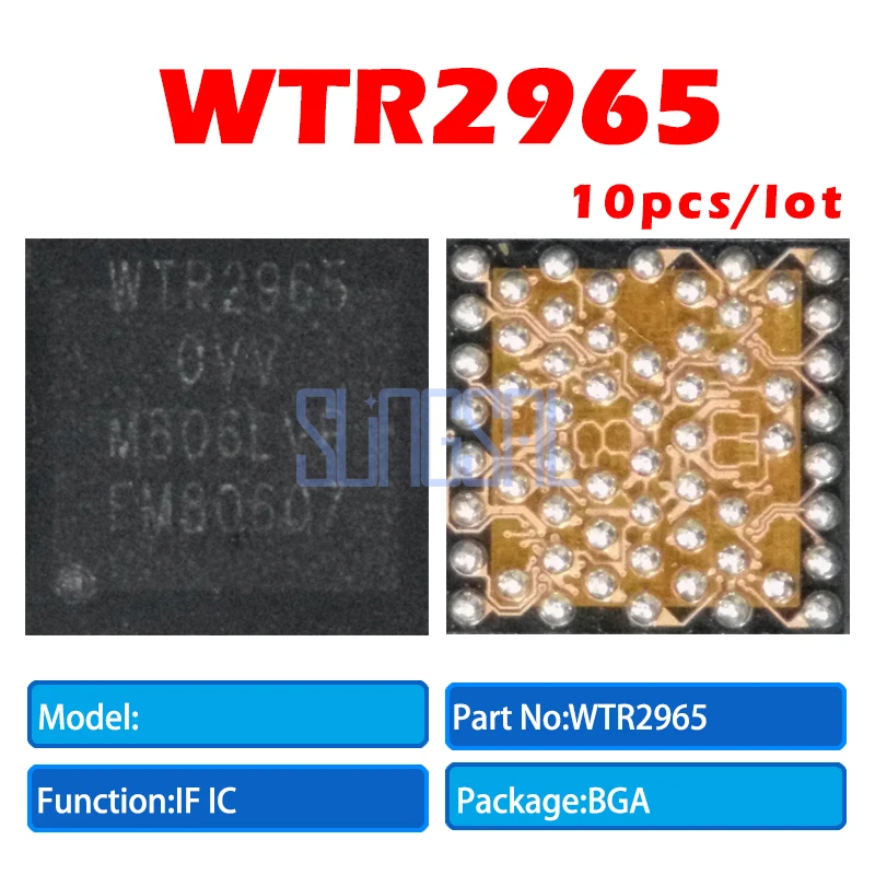 10pcs/lot 100% Original Wtr2965 For Samsung Ic For Redmi Wtr2965 0vv ...