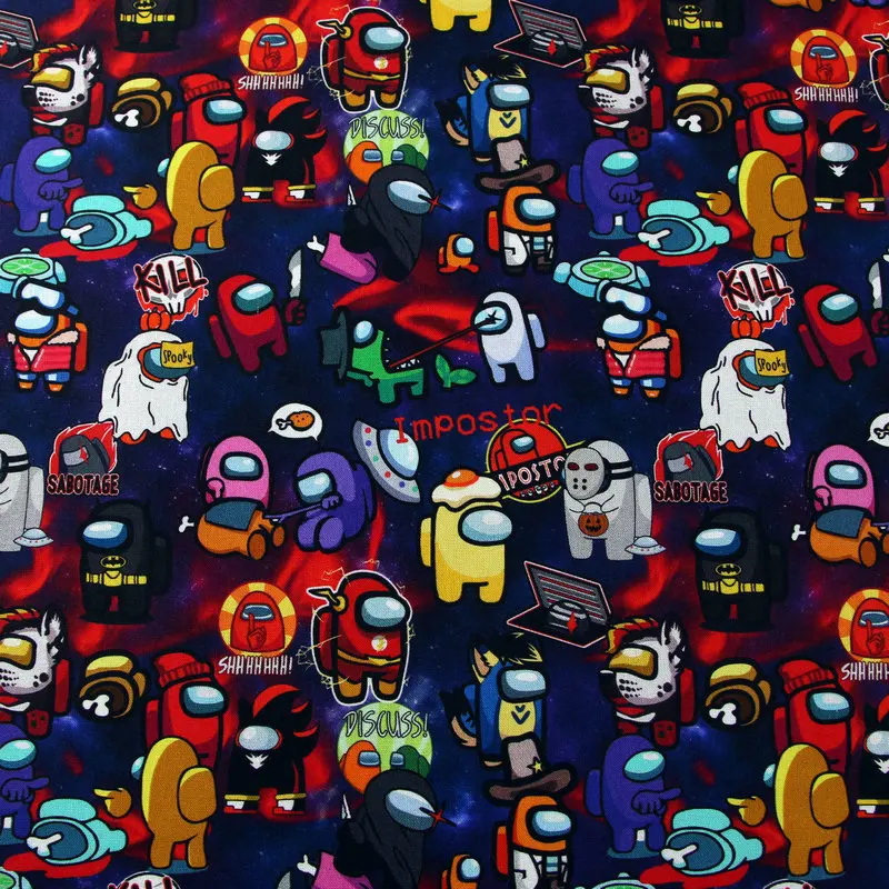 Among Us Fabric, 1/4 Yard, Cotton Among Us Fabric | atelier-yuwa.ciao.jp