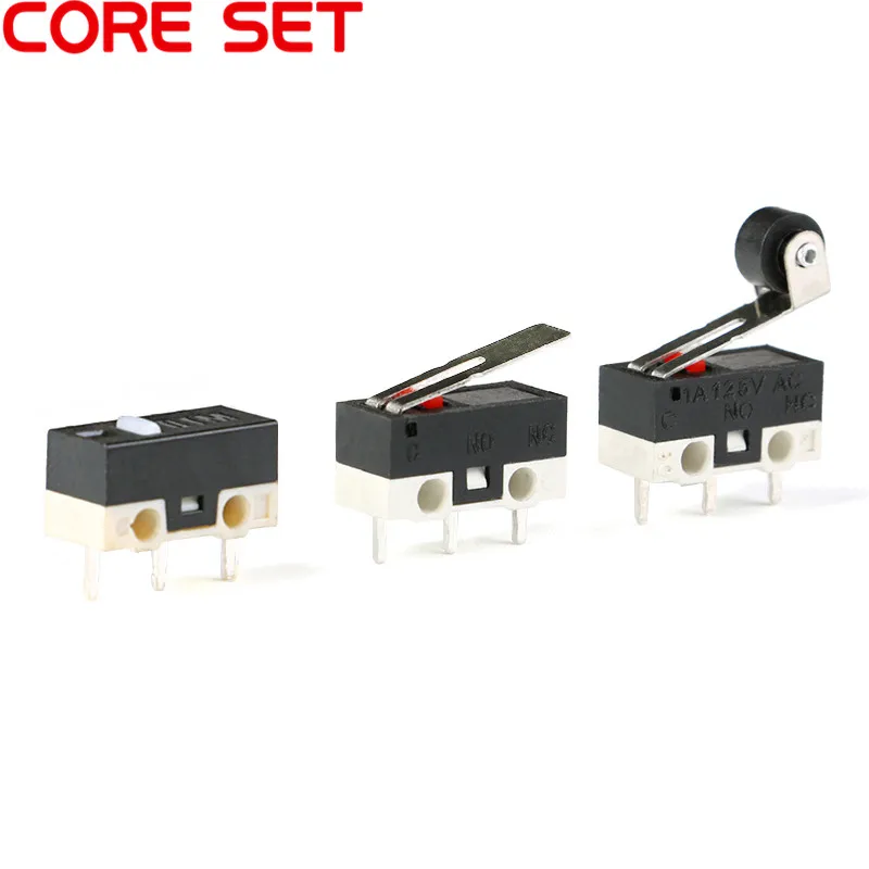 10PCS-Limit-Switch-Mini-Micro-Mouse-Button-Tact-Switch-1A-125V-AC-3Pins ...
