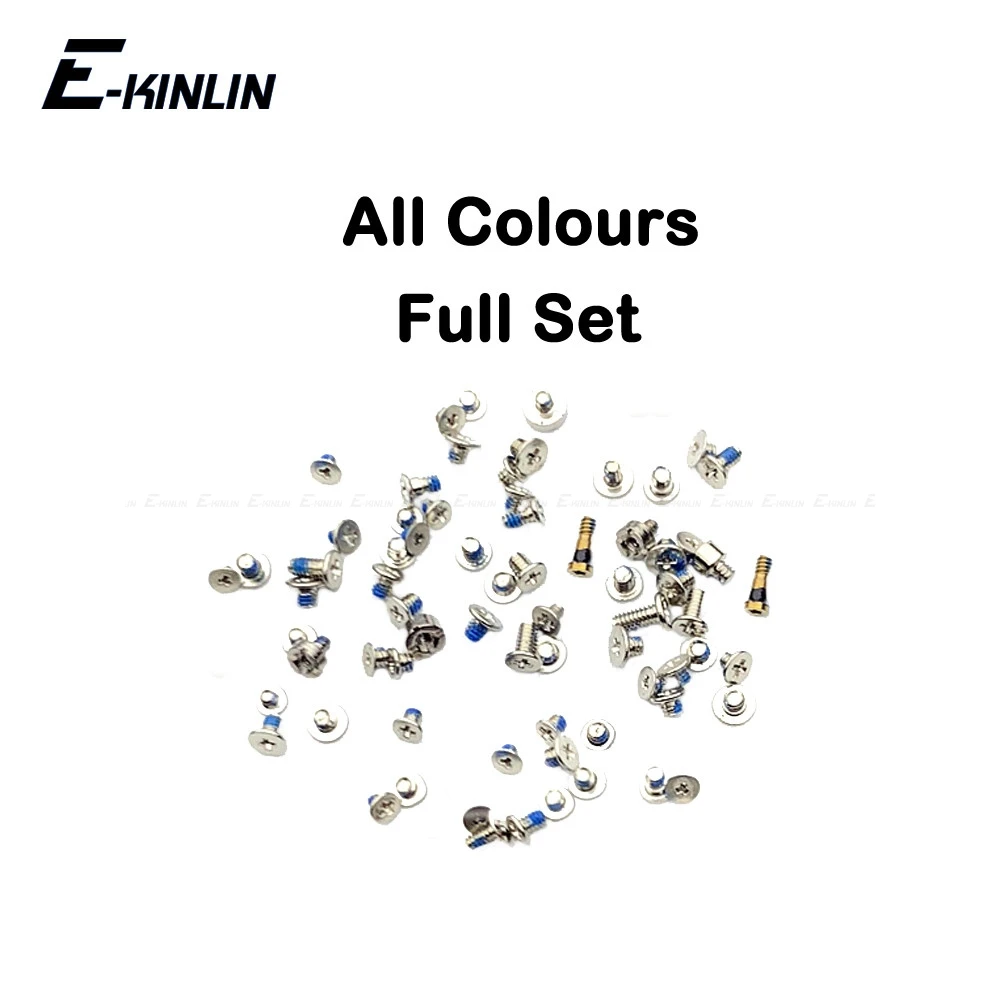Complete Full Screws Screw Set For iPhone 7 8 Plus SE 2020 With Plug ...