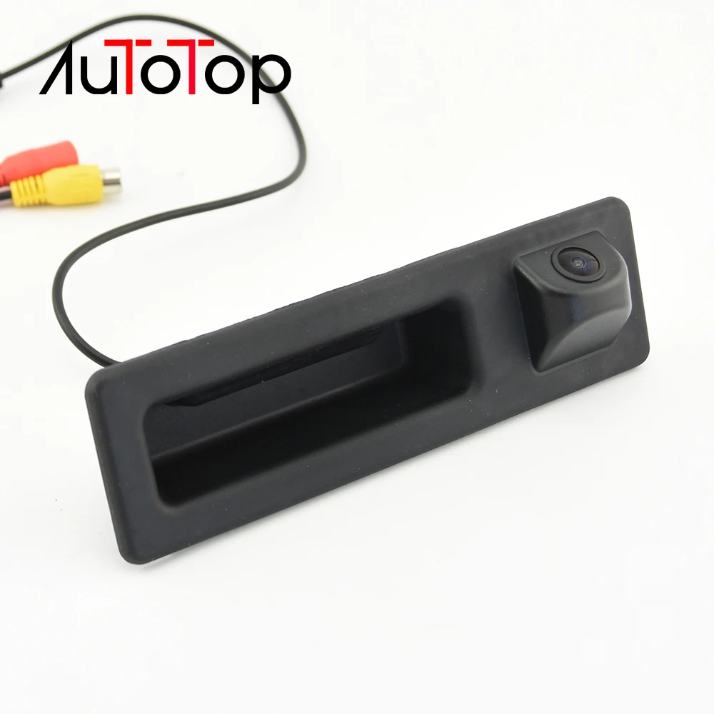 AUTOTOP Car Trunk Handle Auto Parking Rear View Camera For BMW 5 series ...
