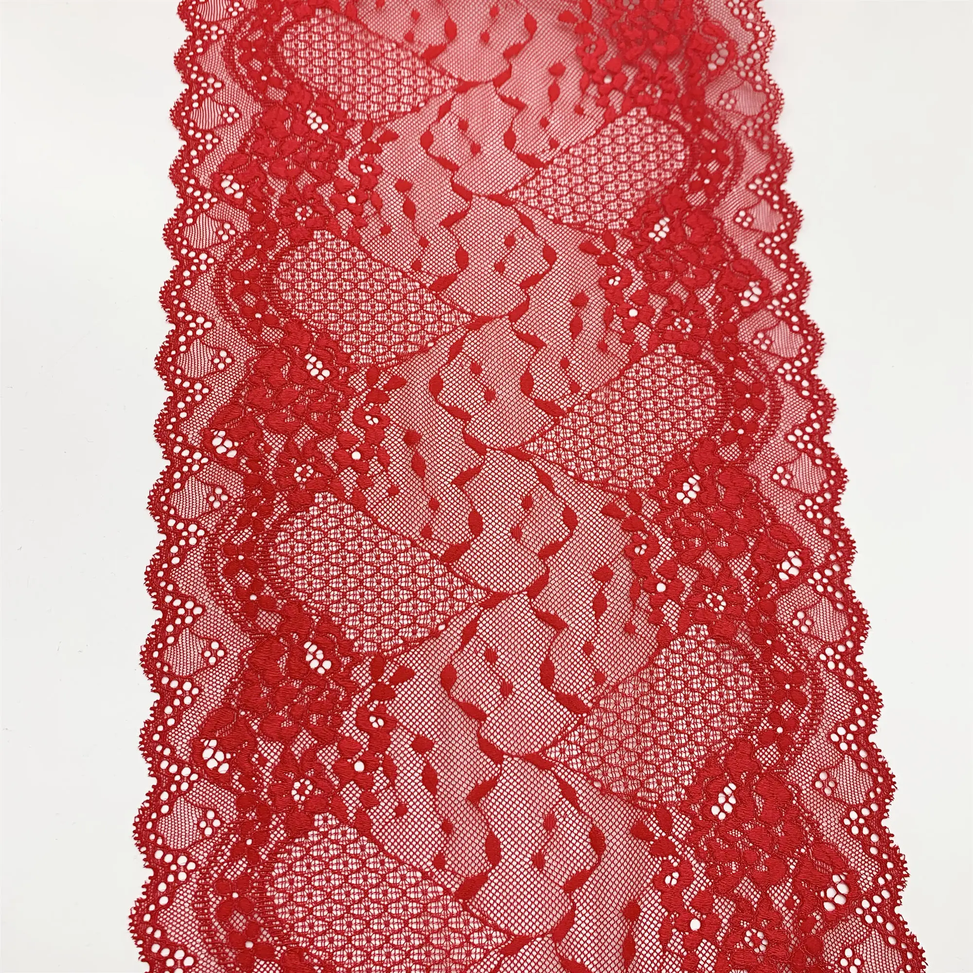 Adornos de encaje elástico para ropa, accesorio para vestido, apliques ...