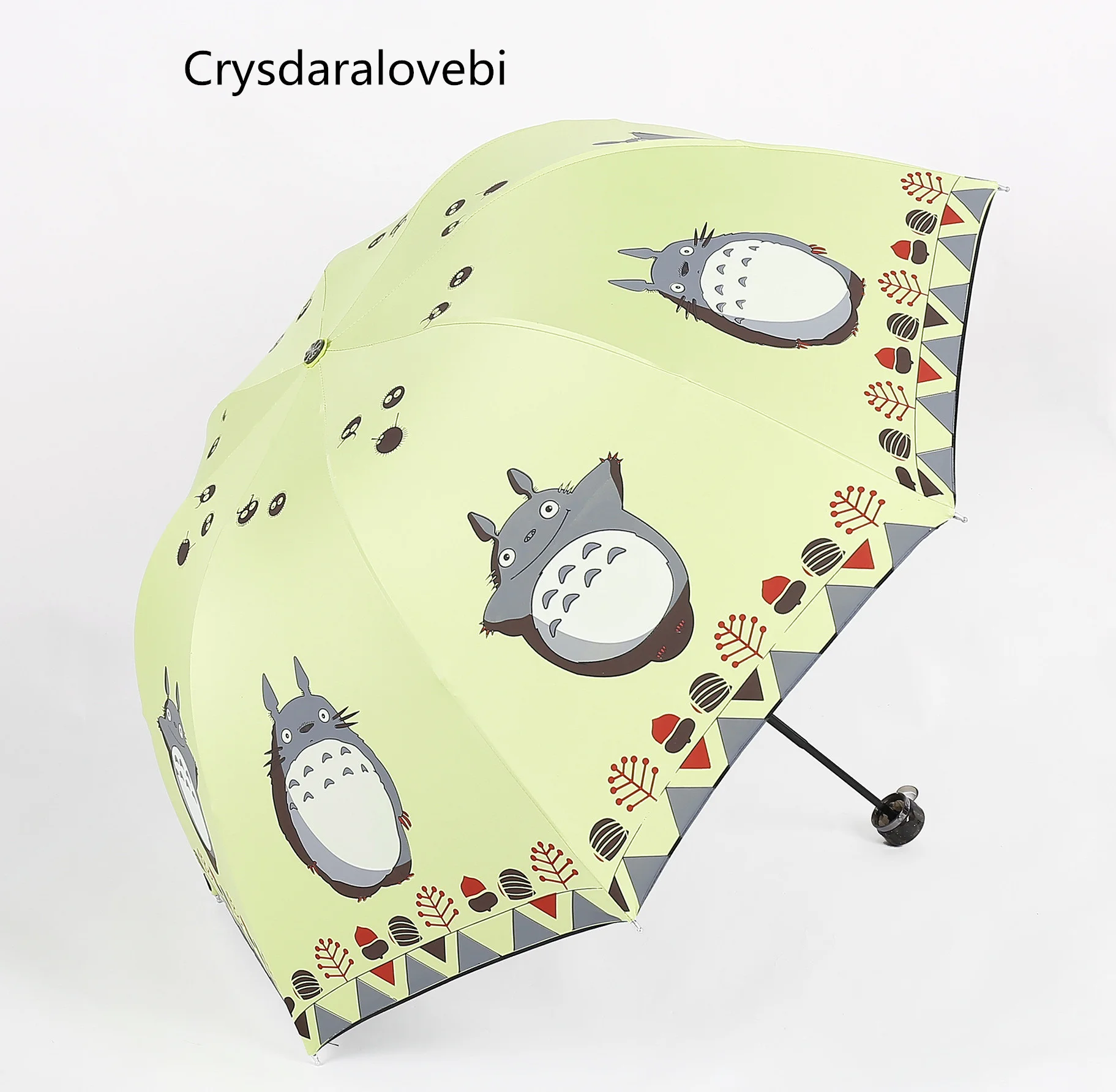 Parapluie pliant,5--parapluie de marque Totoro pour femmes, 5 couleurs ...