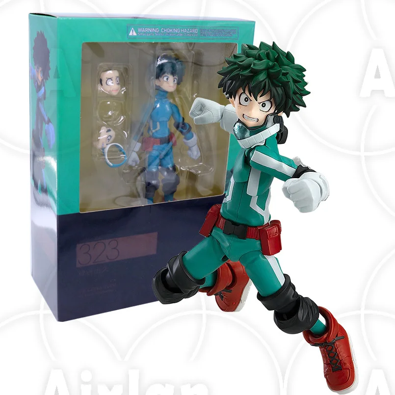 15cm Anime My Hero Academia Figure Deku 323# Pvc Action Figurine Deku ...