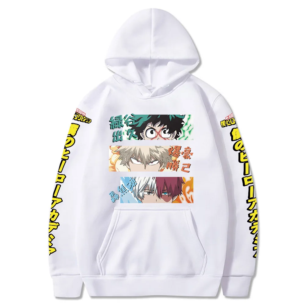 Anime My Hero Academia MHA Hoodies Boku No Hero Academia Sweatshirts ...