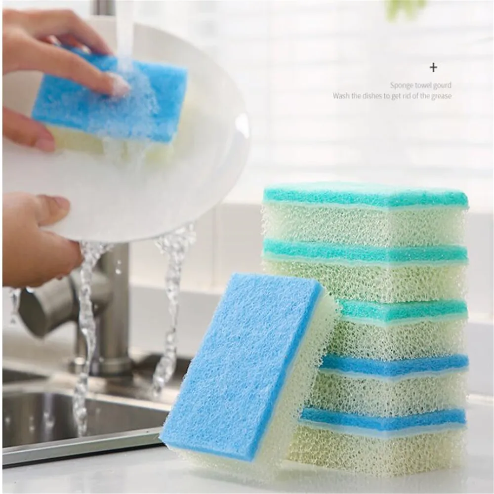 6PCS-Dishwashing-Sponge-Wipe-Magic-Wipe-Kitchen-Household-Cleaning ...