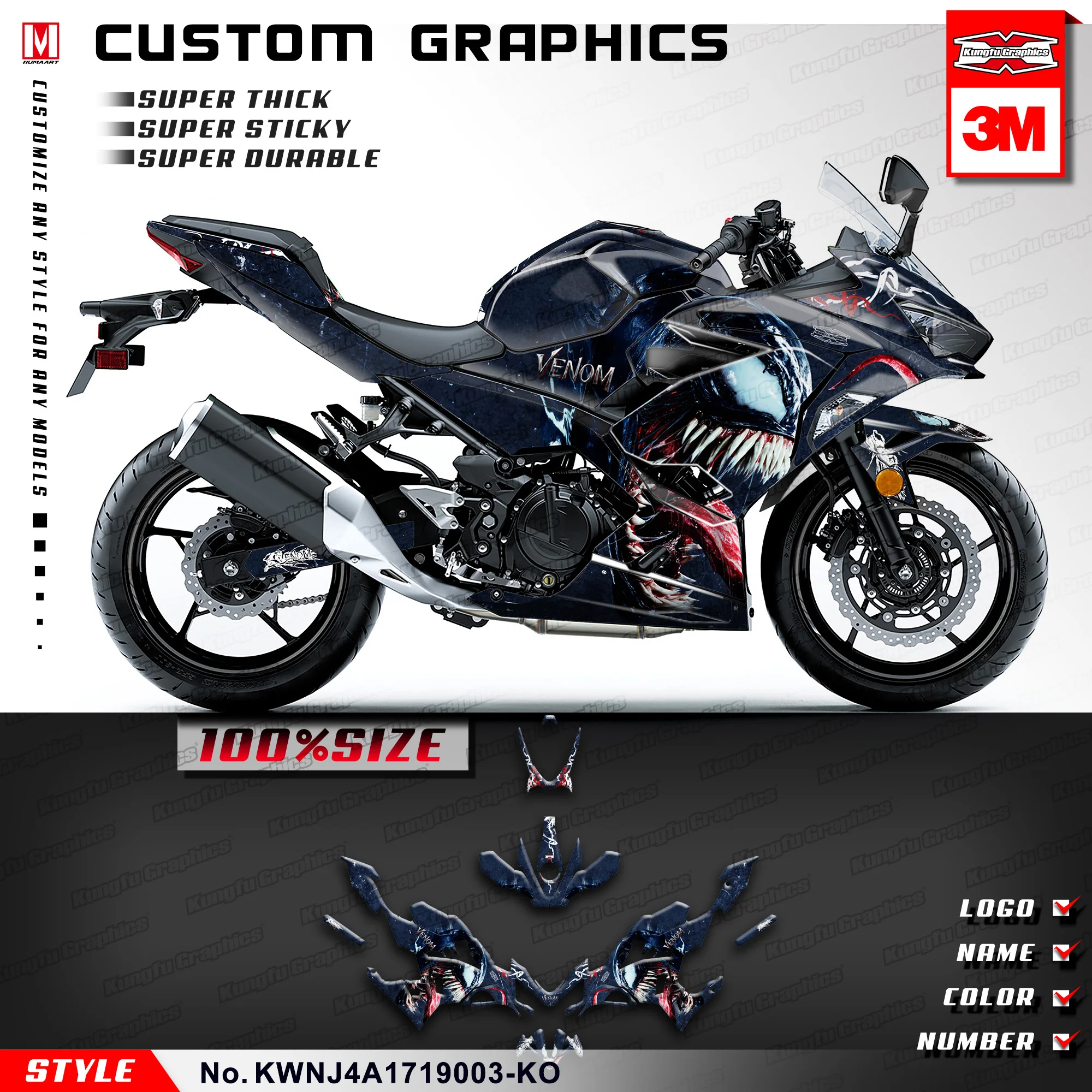 Kawasaki Ninja Decal 4