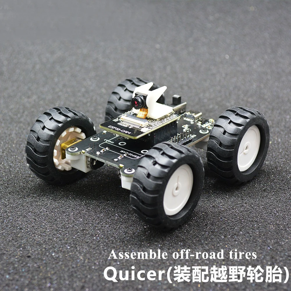 Arduino – Robot vidéo WIFI, voiture Open Source ESP32 avec caméra ...